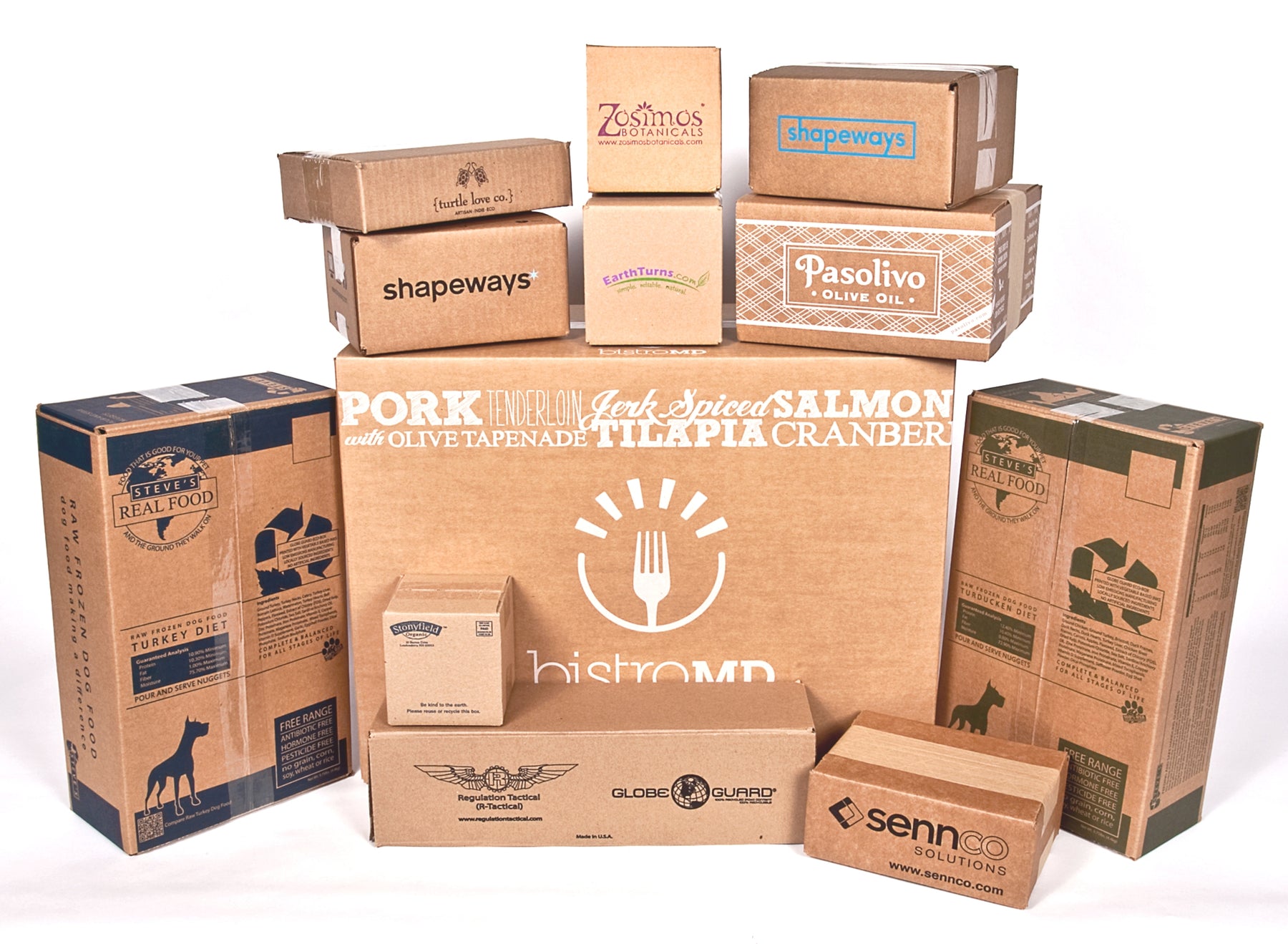 Add Logo and Color to Shipping Boxes - EcomPack.ca - Packaging Supplies