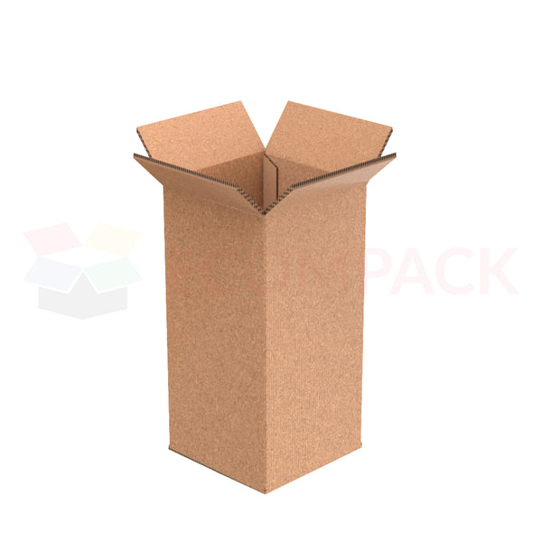 6" x 6" x 12" Shipping Box RSC Kraft 32ECT (25/bu) | EcomPack.ca ...