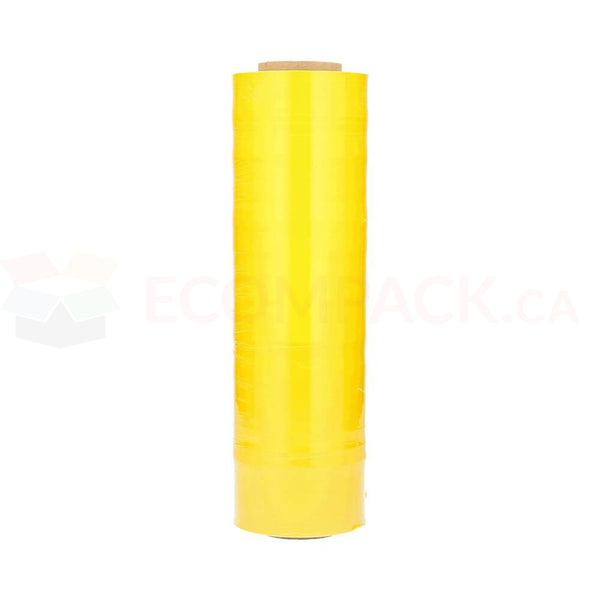 Yellow Stretch Wrap Tinted 80g equiv. 18" x 1500' (4ro/cs) | EcomPack ...